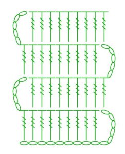 How to do a double treble crochet | Mycrochetpattern