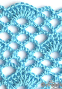Light lace pattern with shells | Mycrochetpattern