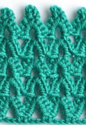Green arches crochet pattern - MyCrochetPattern Mycrochetpattern