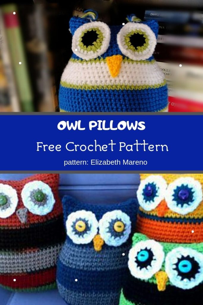 Owl Pillows - MyCrochetPattern