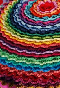 Sunflower Circle Block - MyCrochetPattern