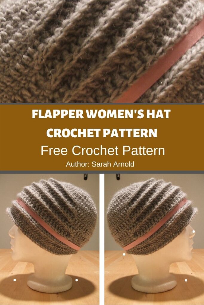 Flapper Women's Hat Crochet Pattern - MyCrochetPattern