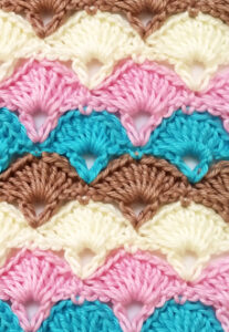 Easy box stitch crochet pattern - MyCrochetPattern