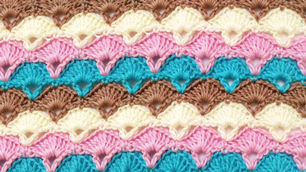 Easy box stitch crochet pattern - MyCrochetPattern