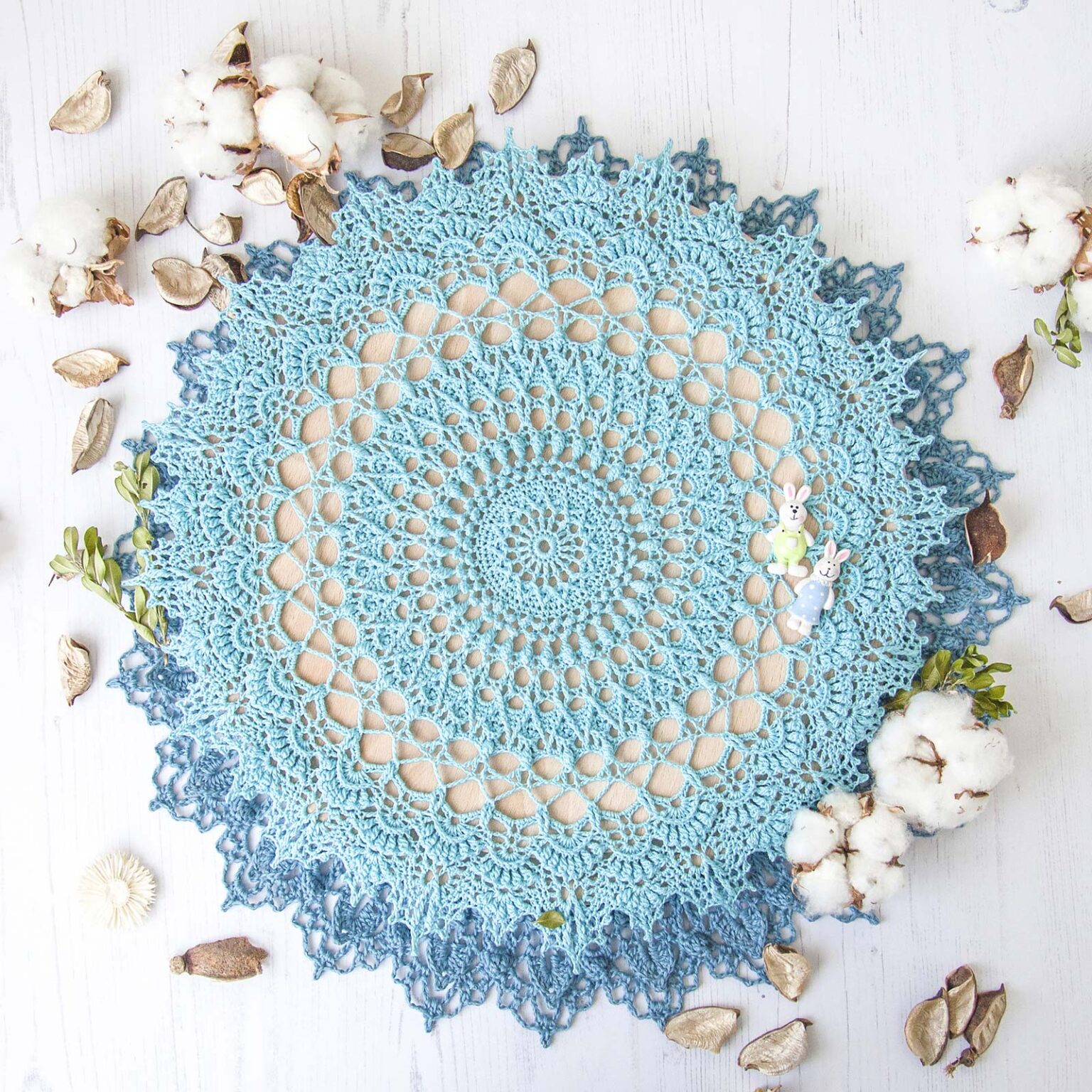 Agnes Doily Crochet Pattern - MyCrochetPattern