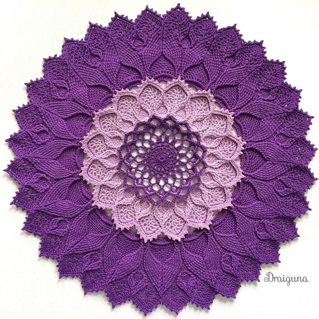 Evocation Doily Crochet Pattern - MyCrochetPattern