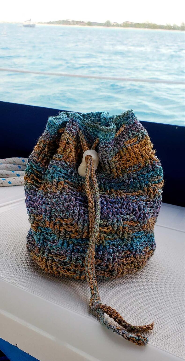 Sand Dollar Beach Bag Crochet Pattern - MyCrochetPattern