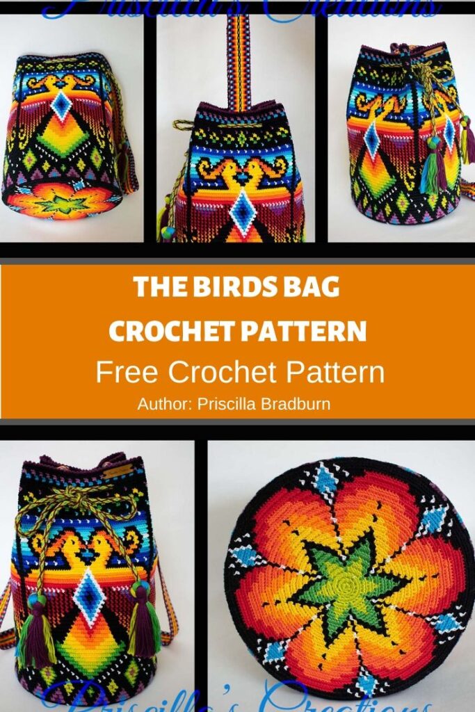 The Birds Bag Crochet Pattern - MyCrochetPattern