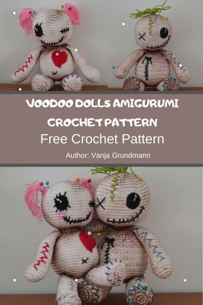 Voodoo dolls Amigurumi Crochet Pattern - MyCrochetPattern
