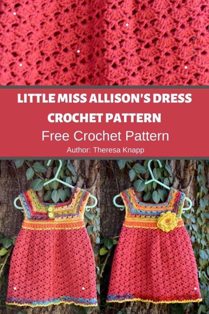 Little Miss Allison's Dress Crochet Pattern - MyCrochetPattern