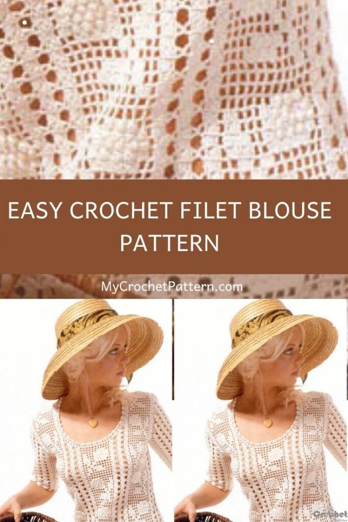 Filet Crochet Blouse Patterns