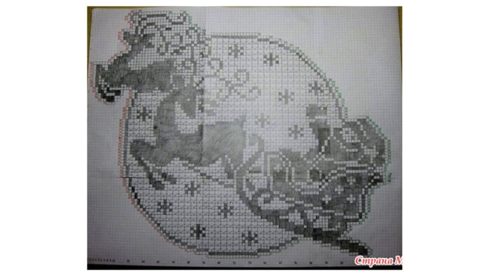 Christmas filet crochet patterns - MyCrochetPattern