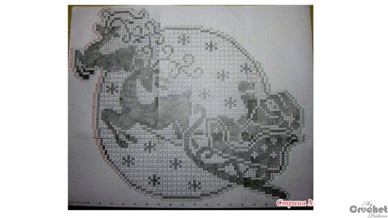 Christmas filet crochet patterns - MyCrochetPattern