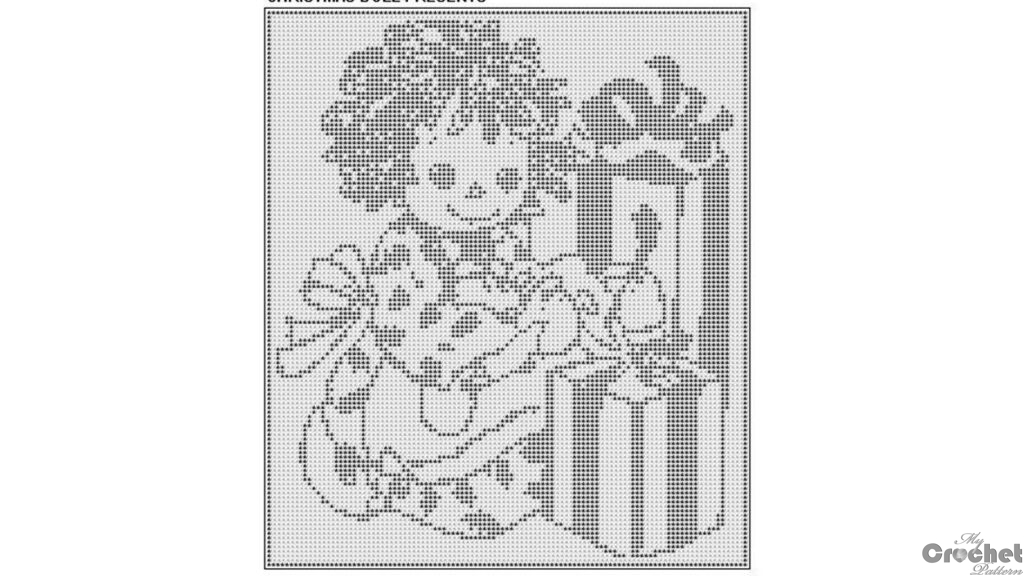 Christmas filet crochet patterns - MyCrochetPattern