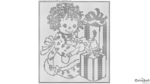 Christmas filet crochet patterns - MyCrochetPattern