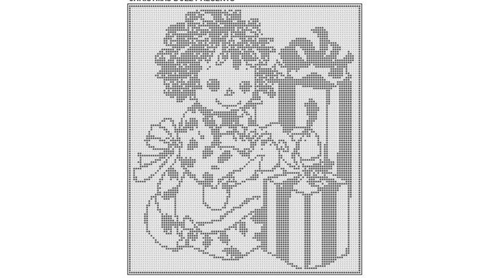 Christmas filet crochet patterns - MyCrochetPattern