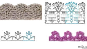 Crochet scalloped edges - MyCrochetPattern