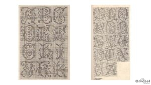 Filet crochet alphabet - MyCrochetPattern