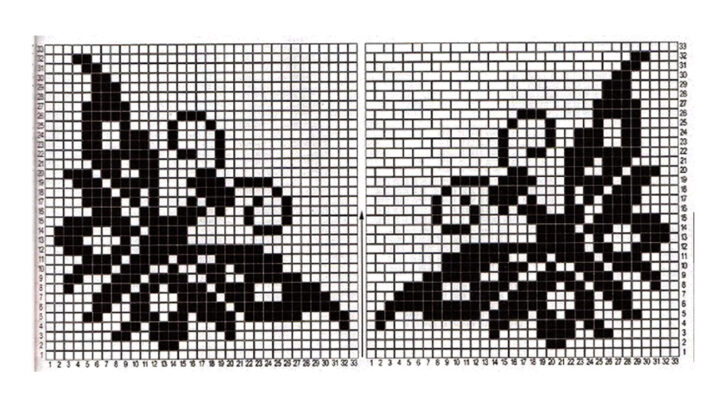 Butterfly filet crochet - MyCrochetPattern