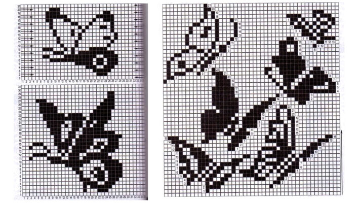 Butterfly filet crochet - MyCrochetPattern