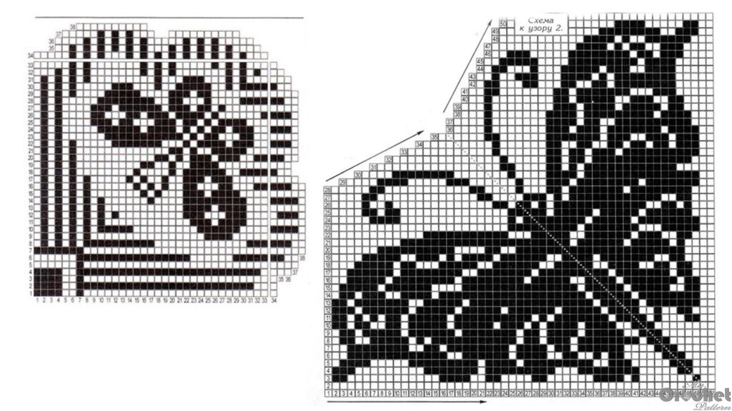 Butterfly filet crochet - MyCrochetPattern