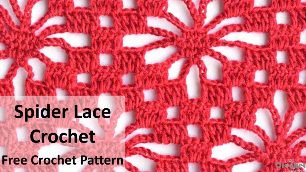 Spider lace crochet - MyCrochetPattern