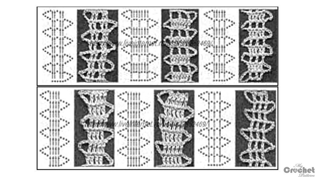 Crochet bruges lace patterns - MyCrochetPattern