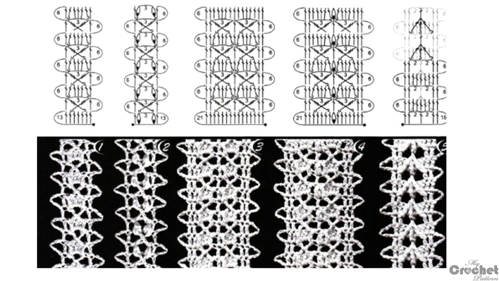 Crochet bruges lace patterns - MyCrochetPattern
