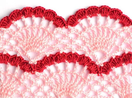 How to crochet big shell stitch - MyCrochetPattern