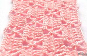 How to crochet diamond stitch - MyCrochetPattern