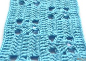Easy crochet pattern with shells - MyCrochetPattern