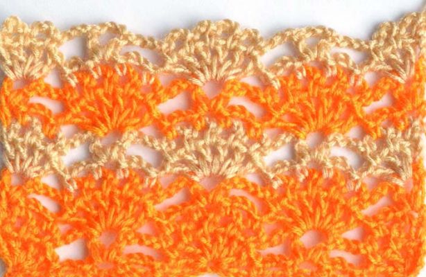 How to crochet easy shell stitch - MyCrochetPattern
