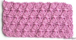 How to crochet slanted stitch - MyCrochetPattern