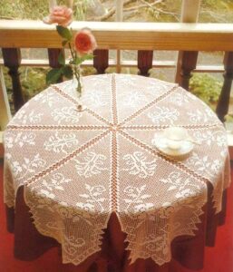 Filet Crochet Tablecloth - MyCrochetPattern